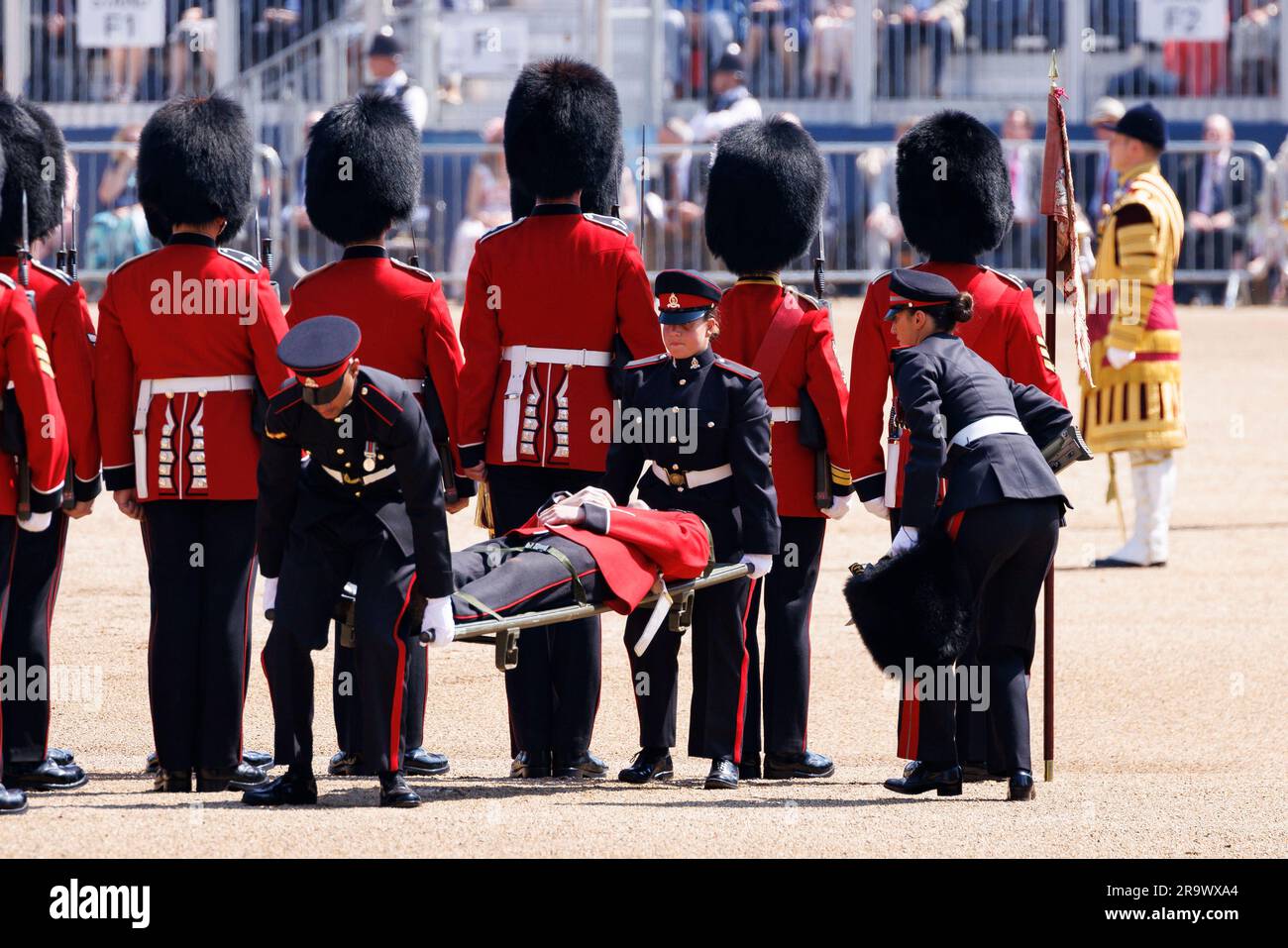 Final rehearsal for Trooping the Colour takes place today at Horse ...