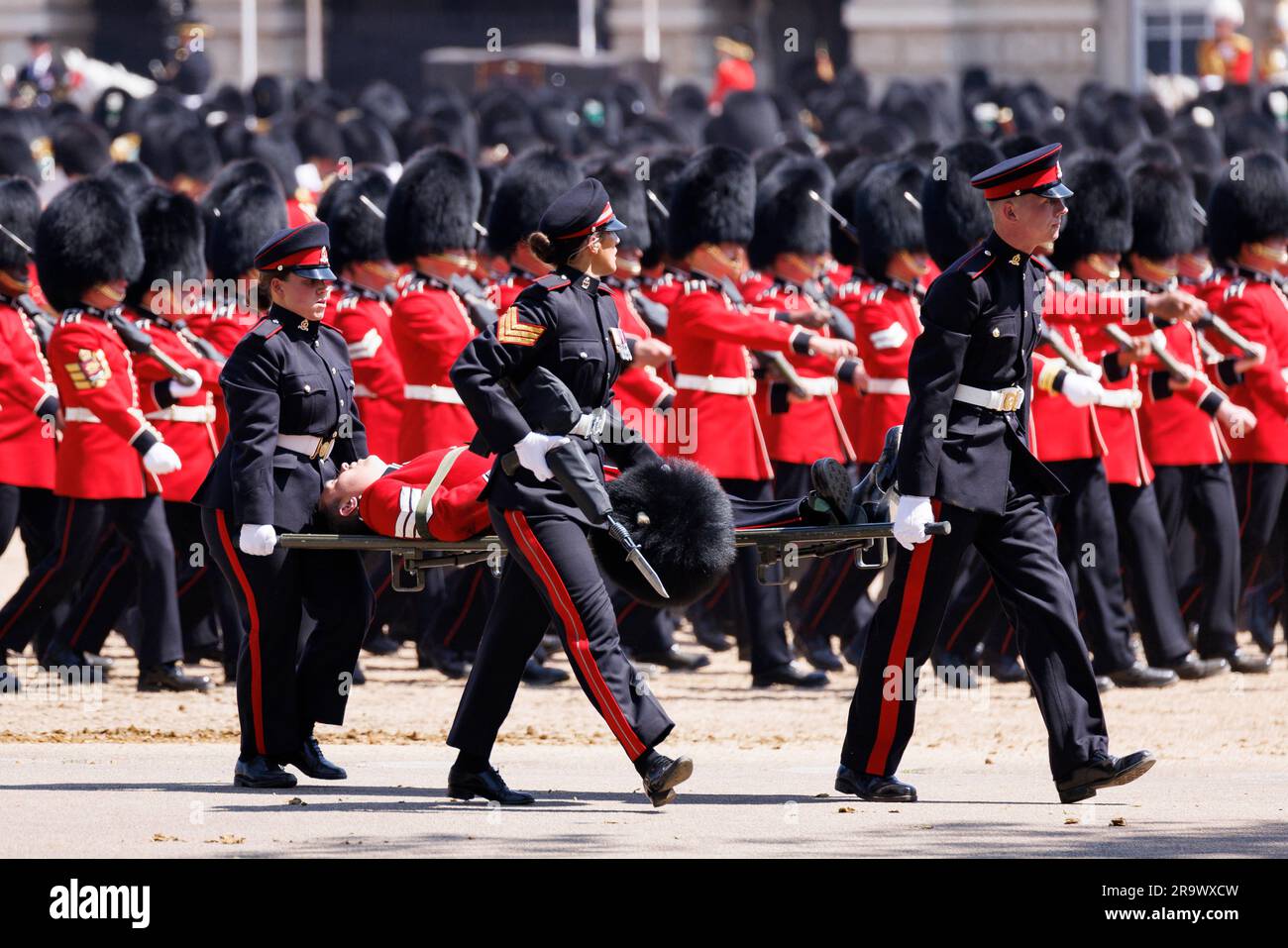 Final rehearsal for Trooping the Colour takes place today at Horse ...
