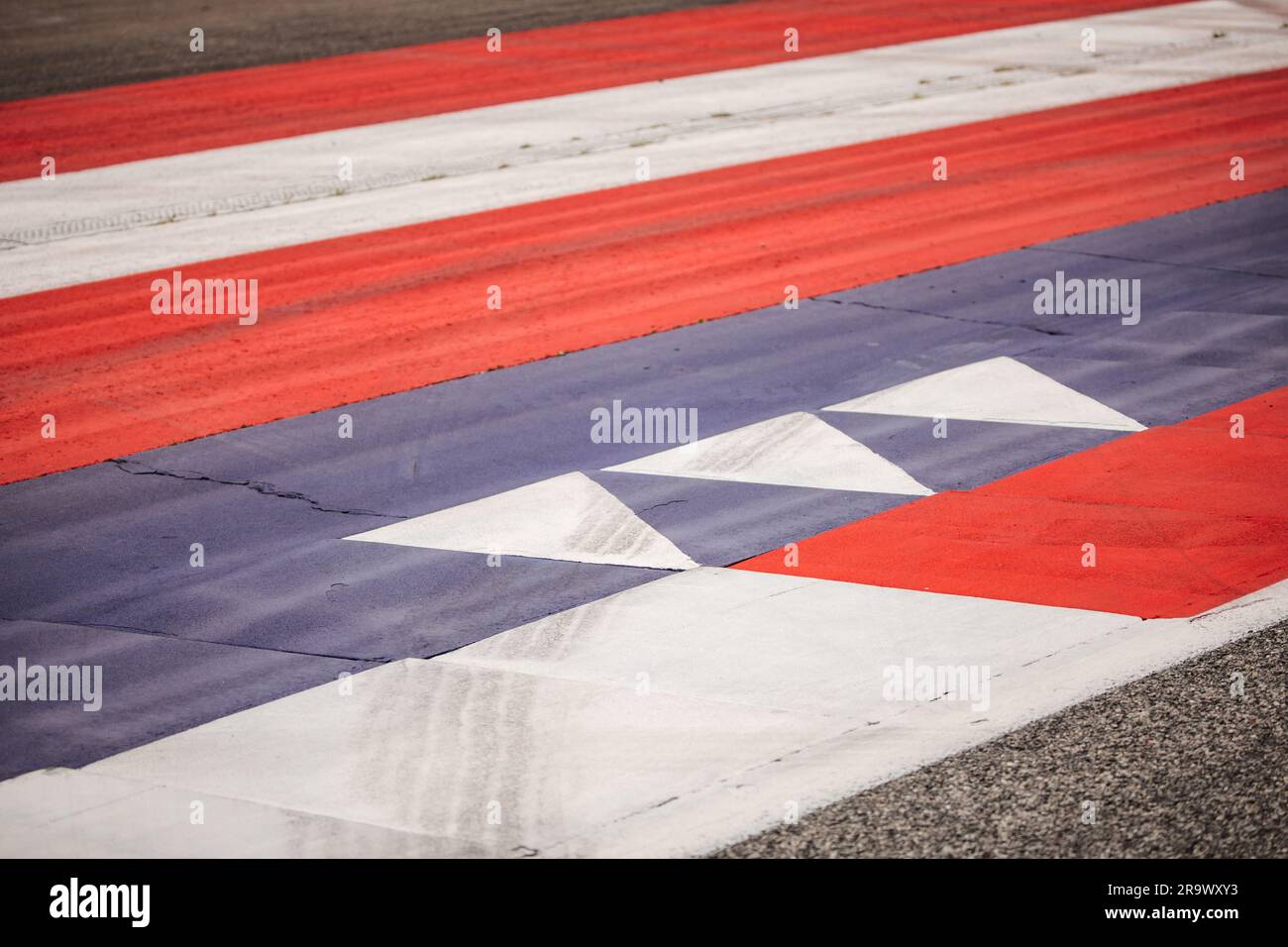 F1 2023 austria kerb hi-res stock photography and images - Alamy