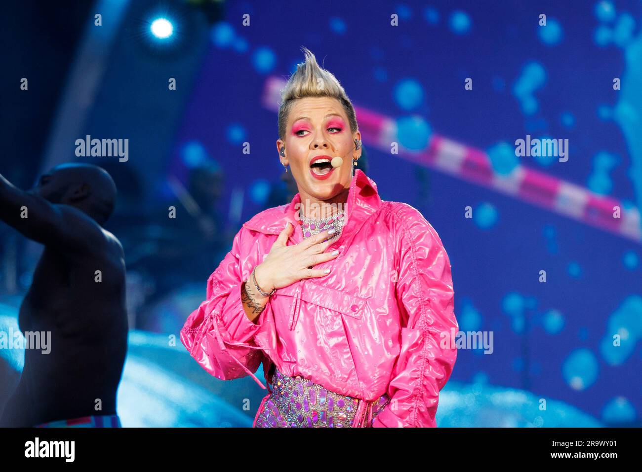 Singer P!NK (Alecia Beth Moore Hart) returns to BST Hyde Park 2023 ...