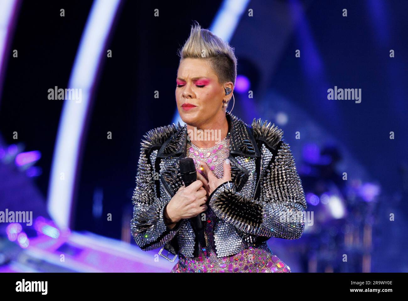 Singer P!NK (Alecia Beth Moore Hart) returns to BST Hyde Park 2023 ...