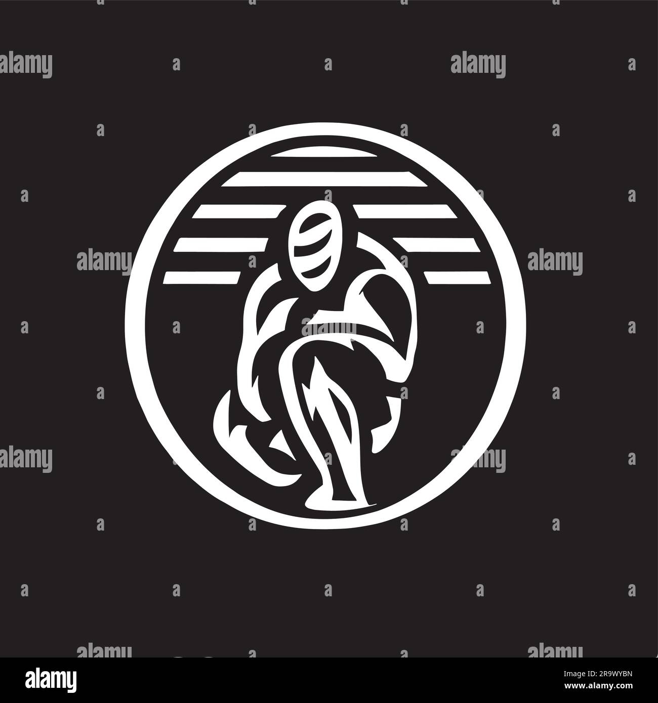 Bodybuilding logo hi-res stock photography and images - Alamy