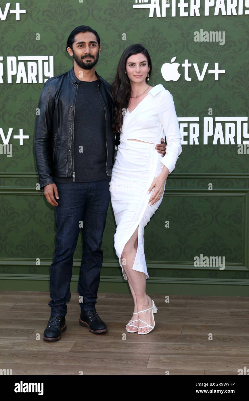 LOS ANGELES - JUN 28: Vinny Chhibber, Rachele Schank at The After Party ...