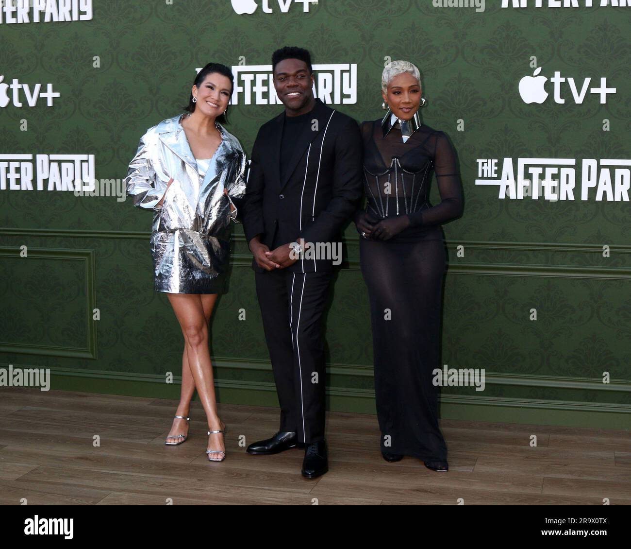 Los Angeles, CA. 28th June, 2023. Zoe Chao, Sam Richardson, Tiffany ...