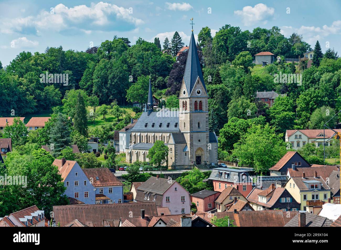 Our Lady, Church, Kulmbach, Bavaria, Germany Stock Photo - Alamy