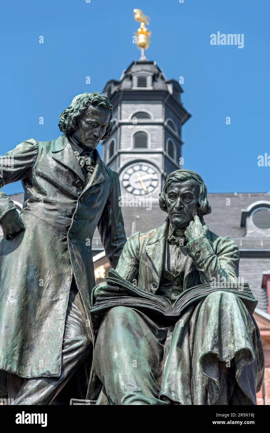 Monument to the Brothers Jakob and Wilhelm Grimm, Brothers Grimm ...