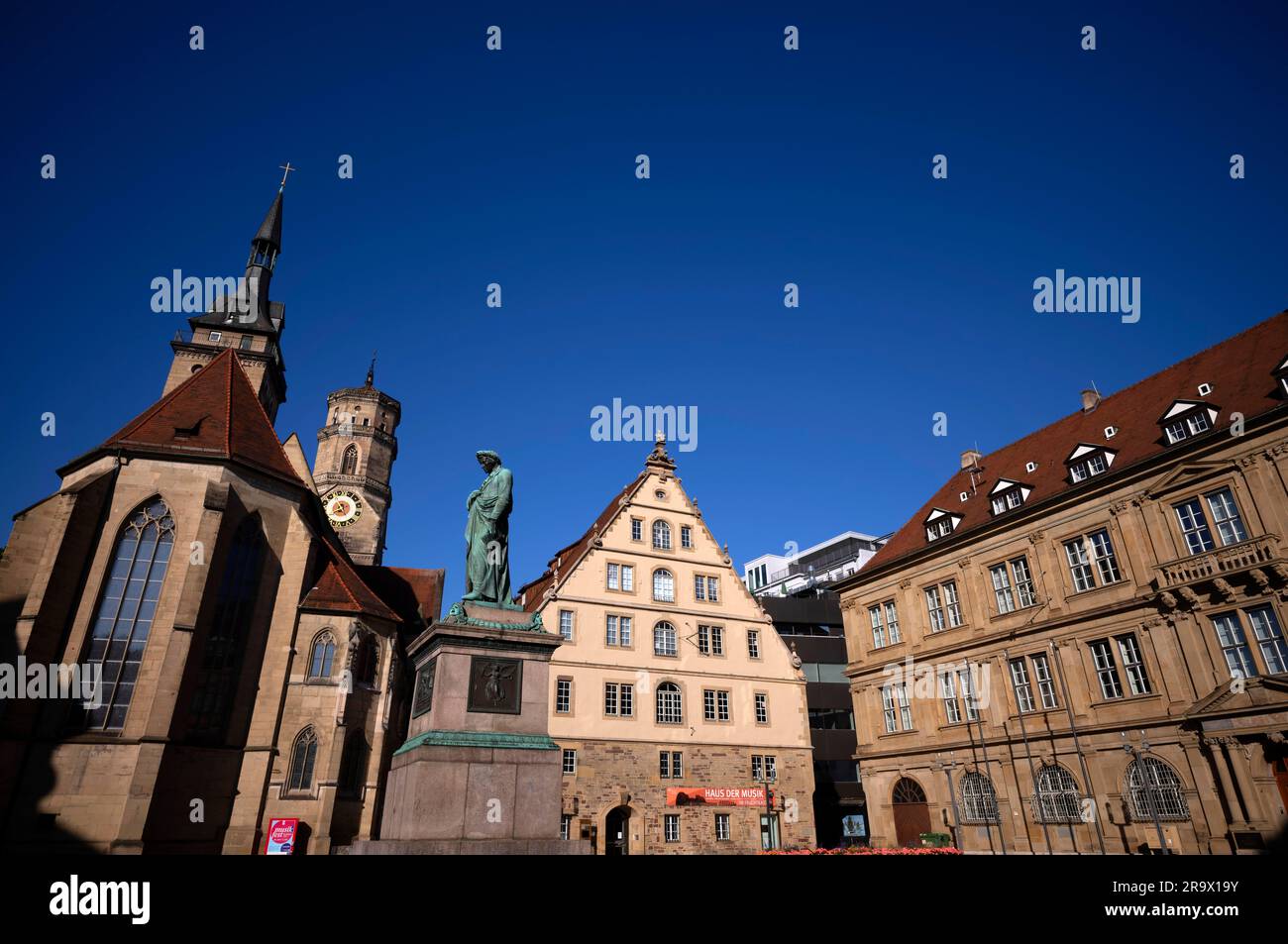 Collegiate Church, Schiller Monument to Friedrich Schiller ...