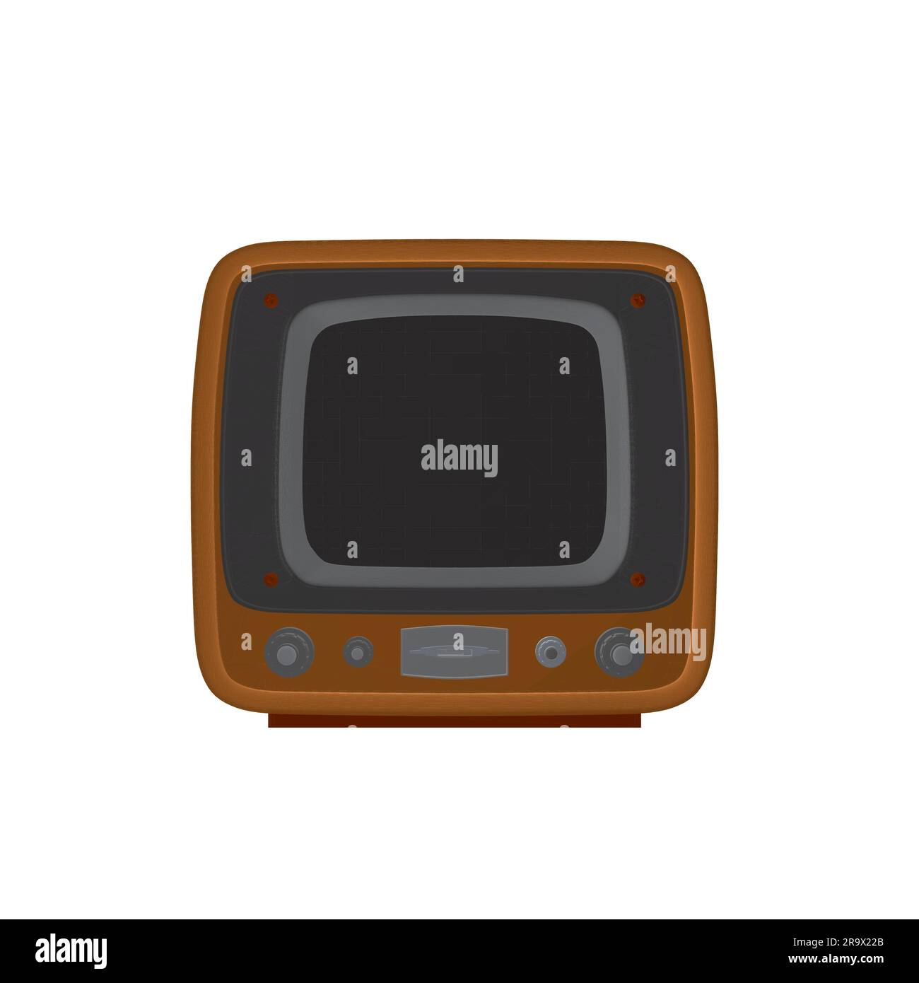 Antique tv vector vectors hi-res stock photography and images - Alamy
