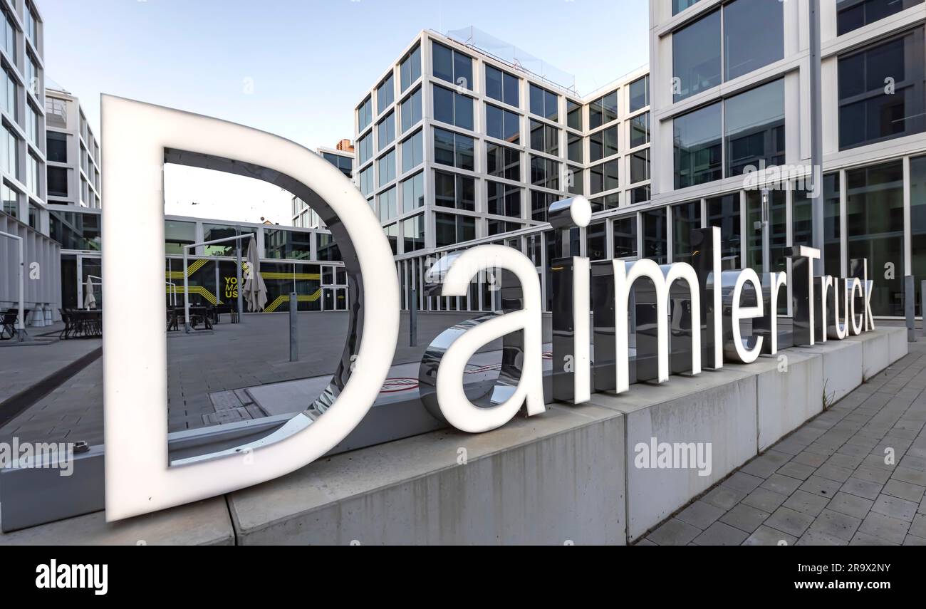 Daimler Truck, headquarters of Daimler Truck AG. the so-called Daimler ...
