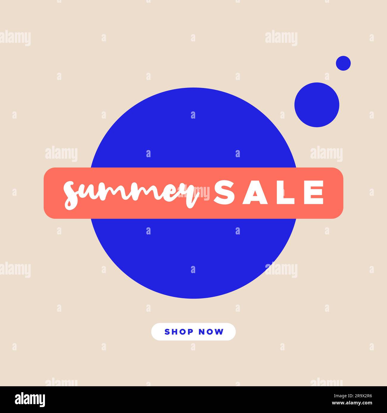 Vibrant hello summer poster hi-res stock photography and images - Alamy