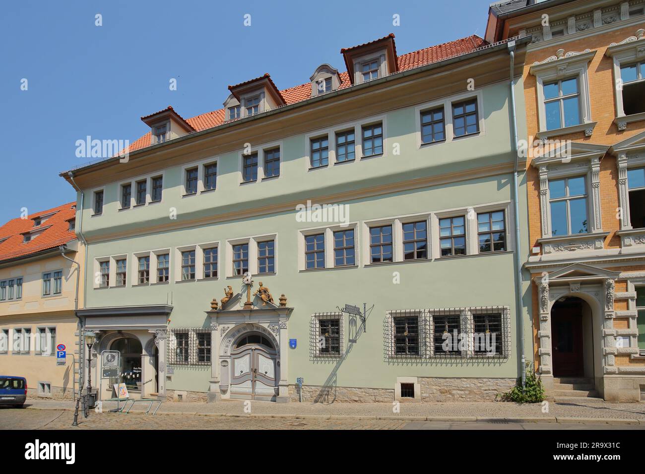 Historic House to the Palm Tree, Market Square, Arnstadt, Thuringia ...