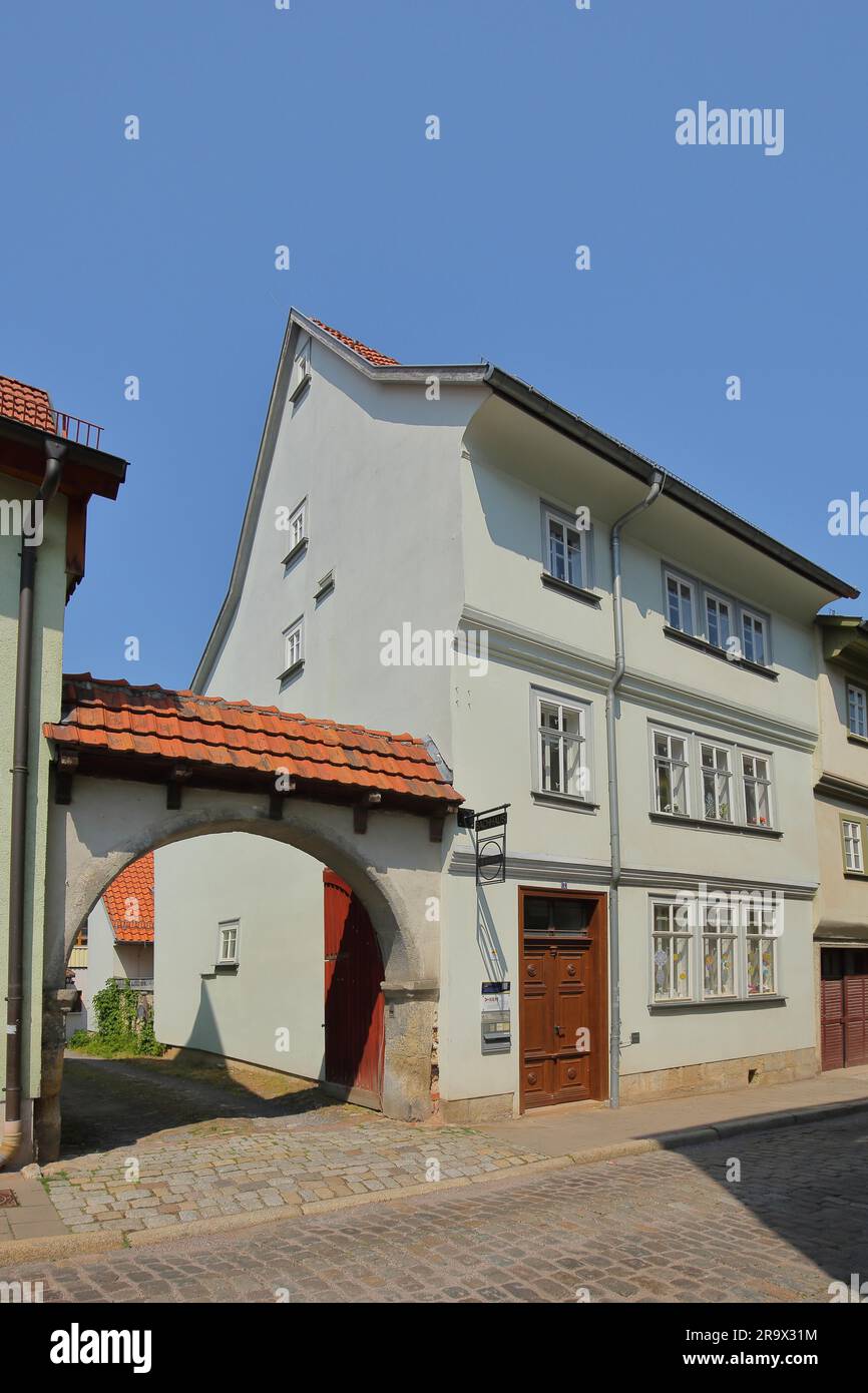 Historic Bach House and Museum for Johann Sebastian Bach, Arnstadt ...