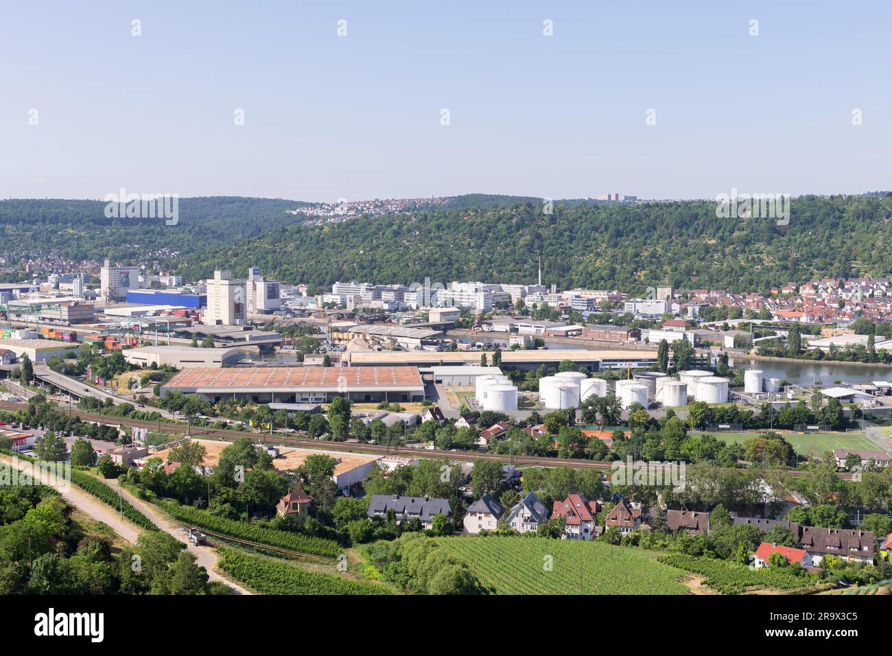 Oil depot background hi-res stock photography and images - Alamy