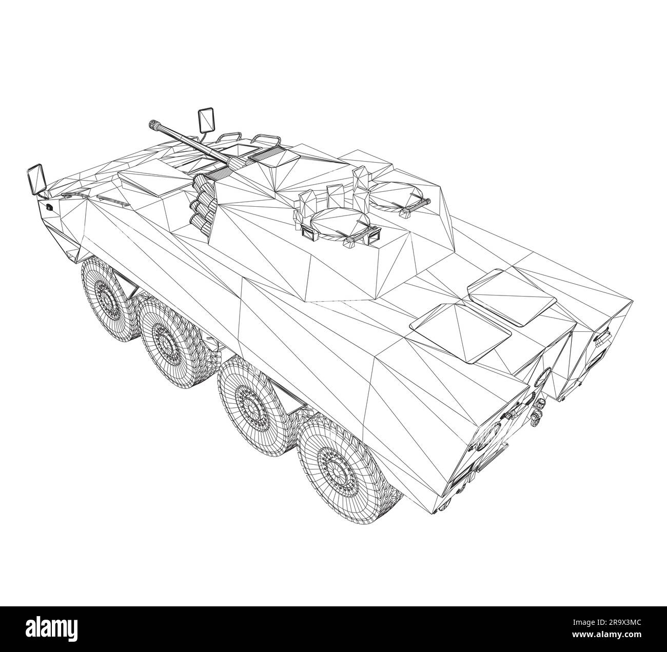 Tank turret 3d hi-res stock photography and images - Alamy