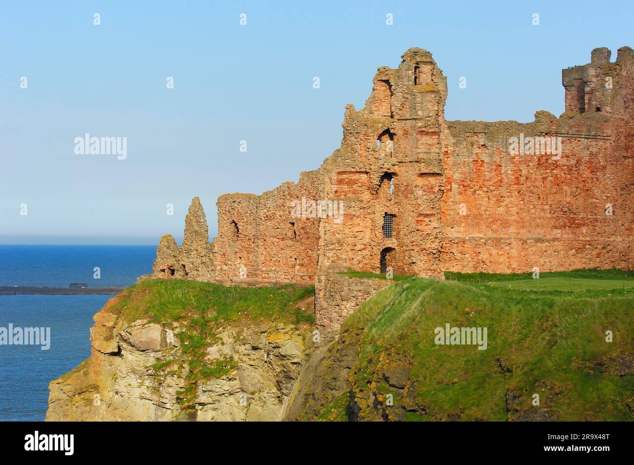 Tantallon castle, North Berwick, East Lothian, Scotland, United Kingdom ...