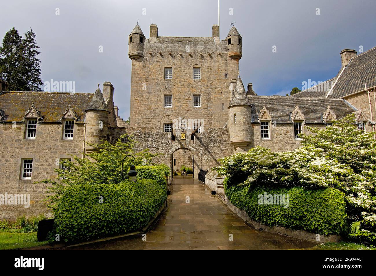 Drawbridge, Cawdor Castle, near Inverness, Highlands, Scotland, United ...