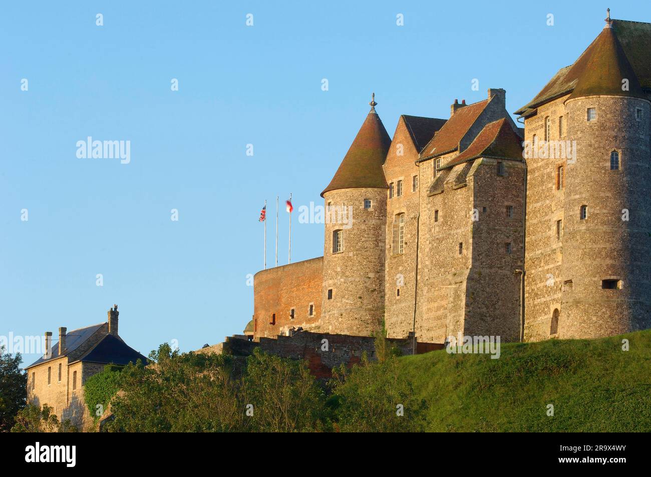 Castle Museum, Musee, Chateua, La Cote d'albatre, 14th century, Dieppe ...