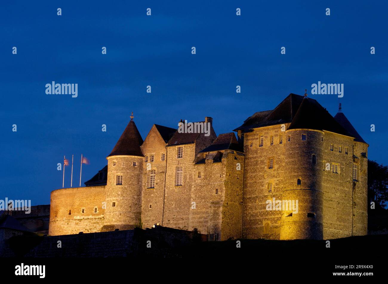 Castle Museum, Musee, Chateua, La Cote d'albatre, 14th century, Dieppe ...