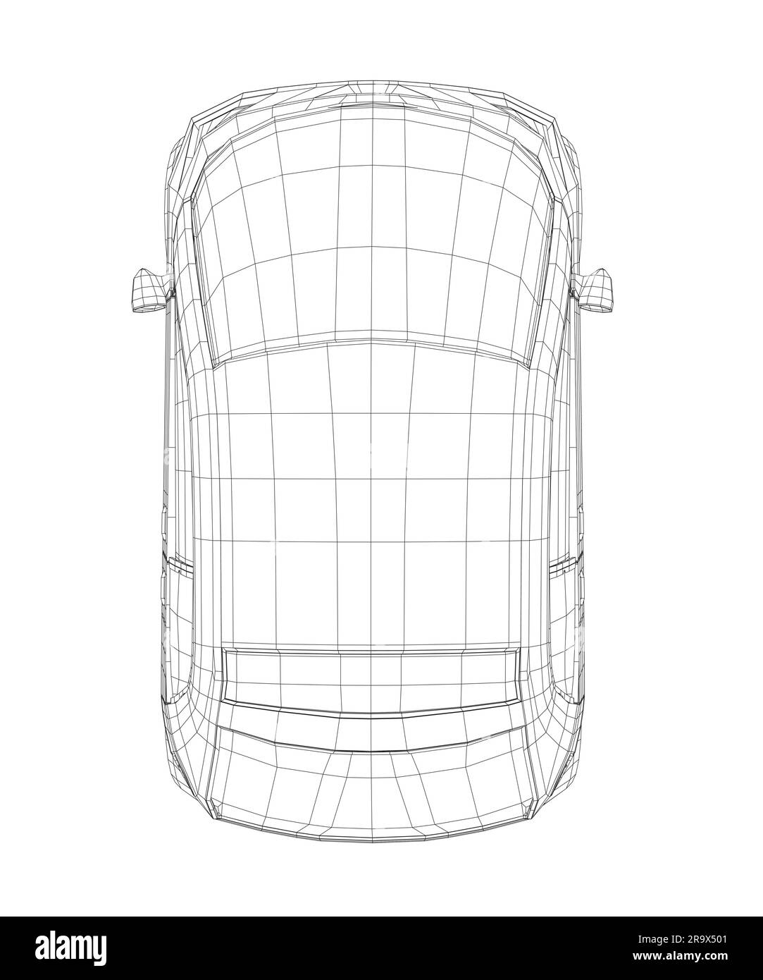 Classic mini blueprint hi-res stock photography and images - Alamy