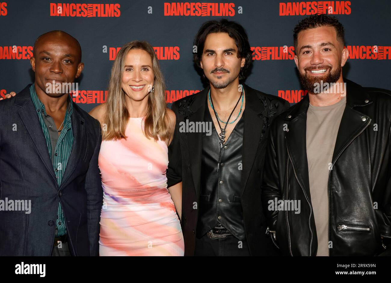 Hollywood, Ca. 28th June, 2023. Kofi Boakye, Yaz Canli, Richard-John ...