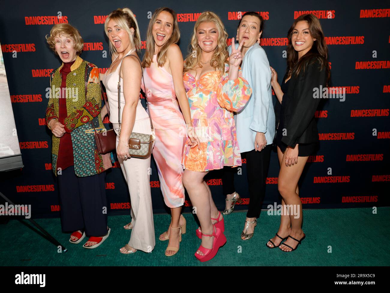 Hollywood, Ca. 28th June, 2023. Lisa Blake Richards, Katie Amess, Yaz ...