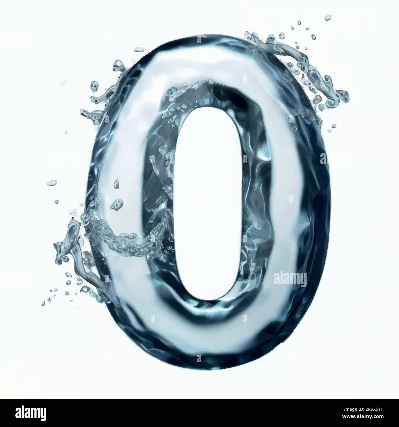 Number zero Stock Vector Images - Alamy