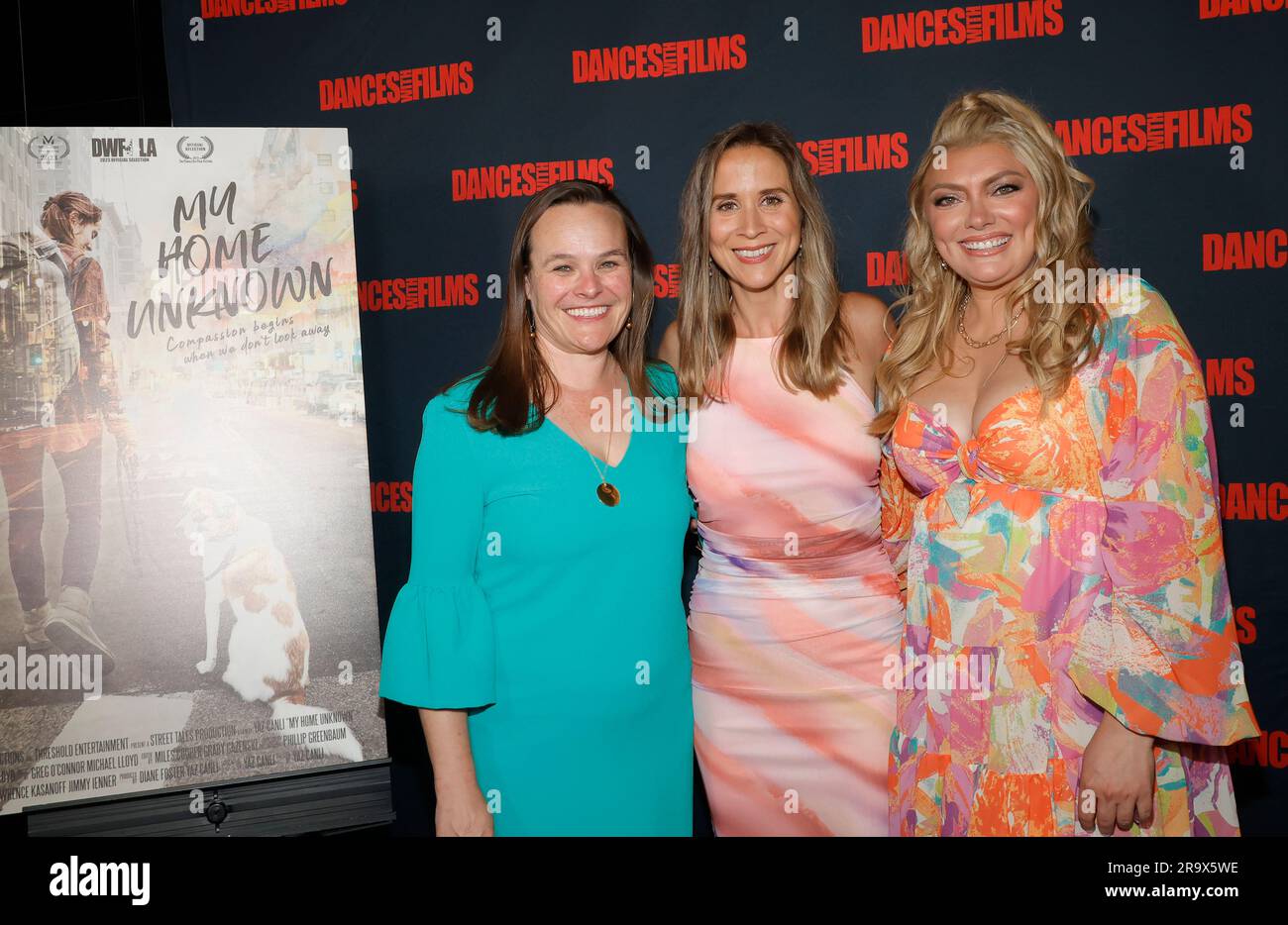 Hollywood, Ca. 28th June, 2023. Yaz Canli, Diane Foster at The Premiere ...