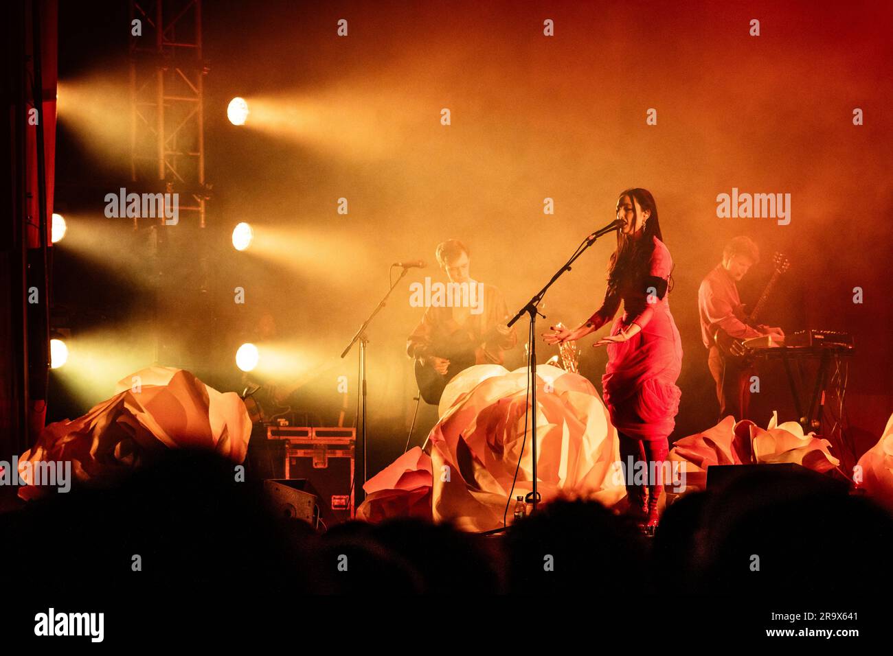 Roskilde, Denmark. 28th, June 2023. The Danish-Faroese singer ... Roskilde, Denmark. 28th, June 2023. The Danish-Faroese singer ...