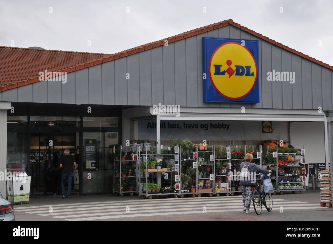 29 June 2023/ Deutsche Lidl grocery chain store in Herlev danish ...