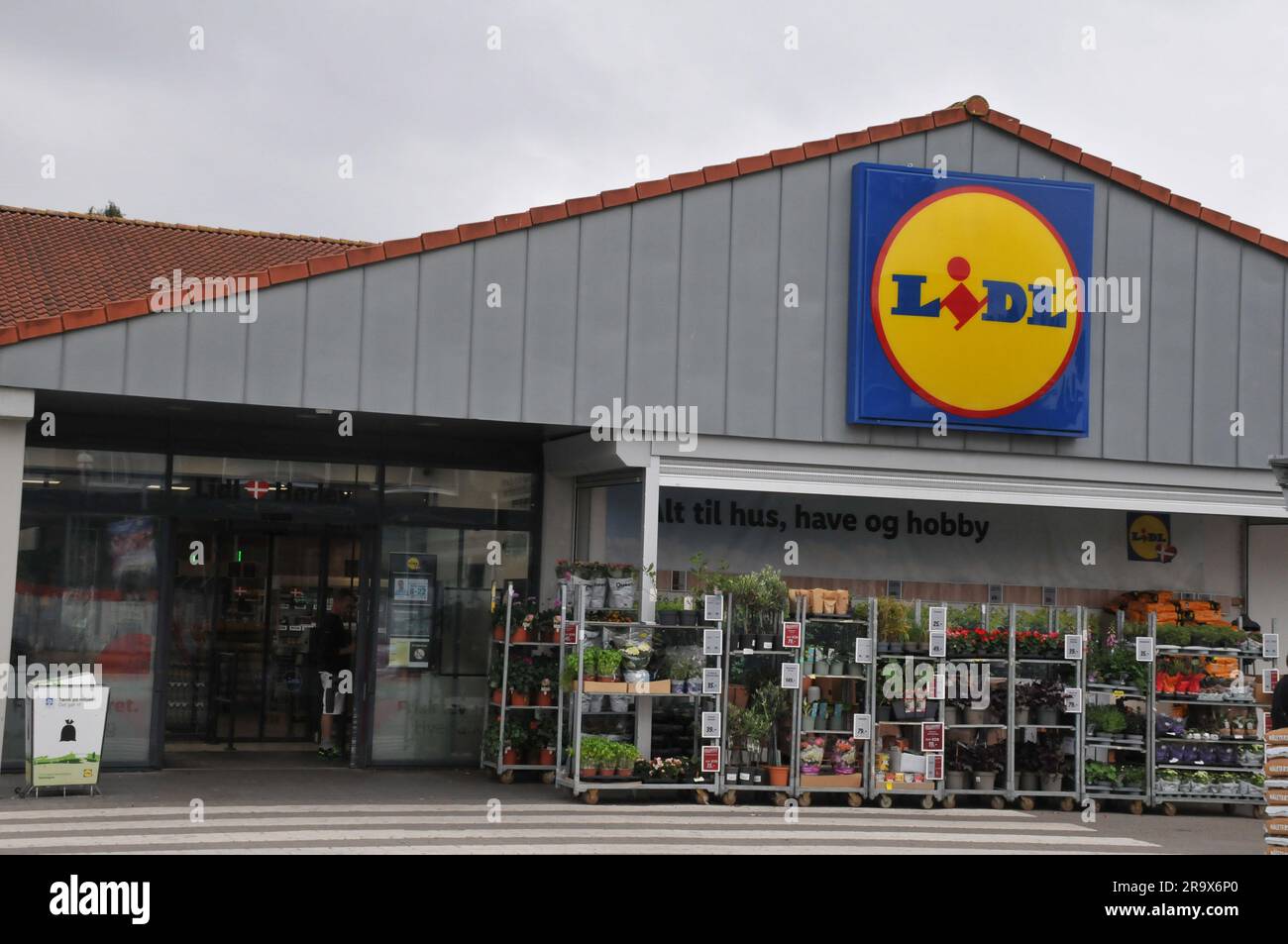 29 June 2023/ Deutsche Lidl grocery chain store in Herlev danish ...