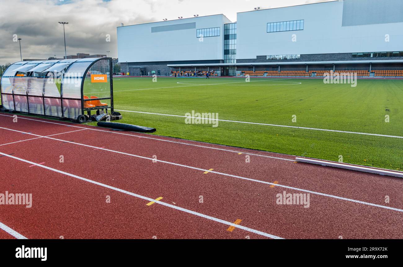 New running track and playing field, Meadowbank Stadium, Edinburgh ...