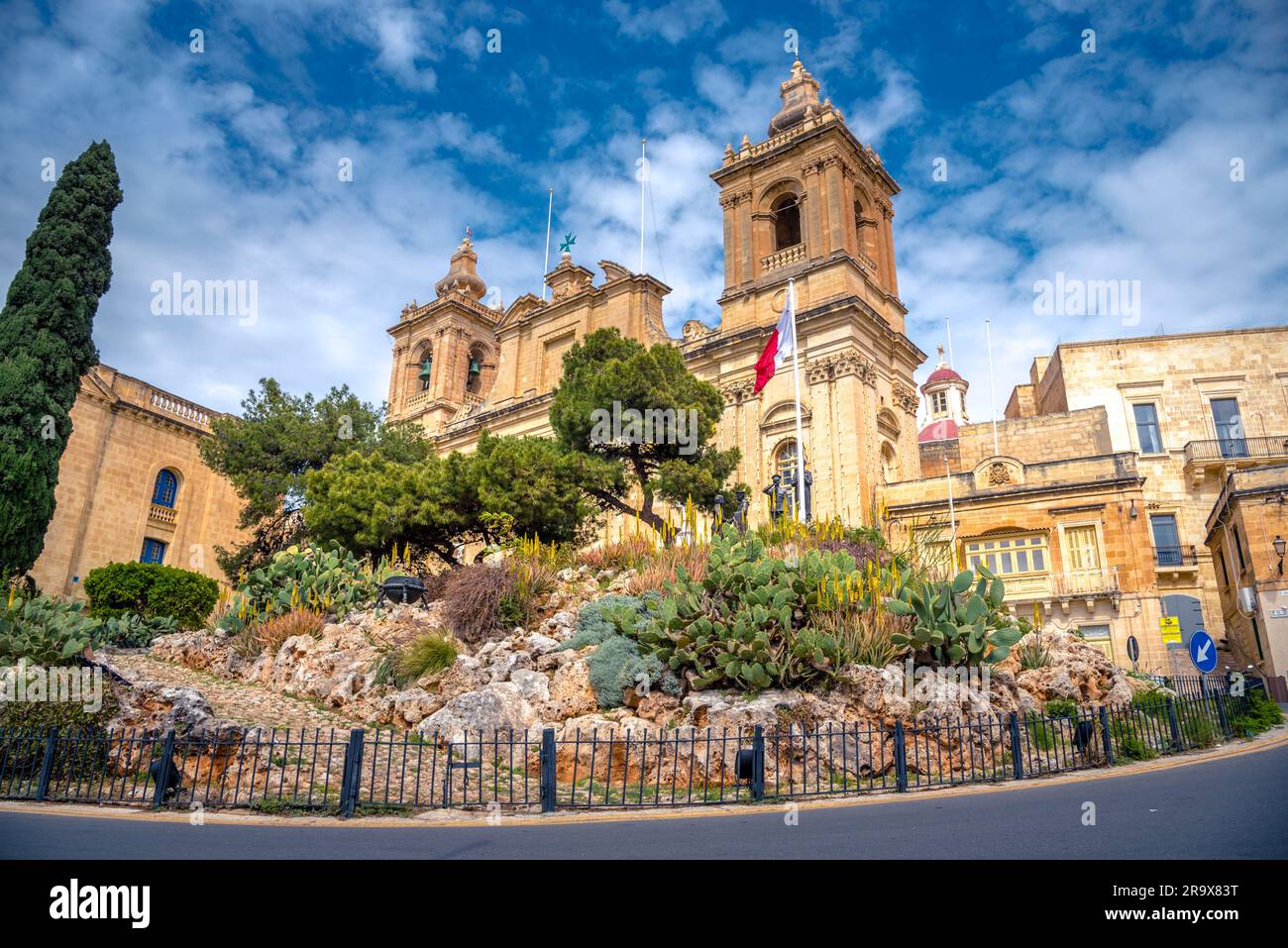View of Birgu (Vittoriosa) from Valleta, Malta Stock Photo - Alamy