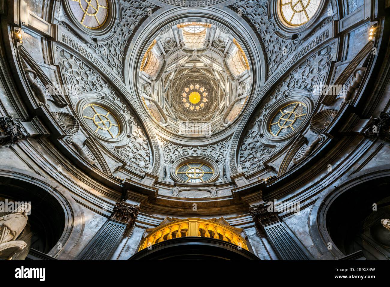 Dome of the Holy Shroud Chapel, Cappella della Santa Sindone or ...
