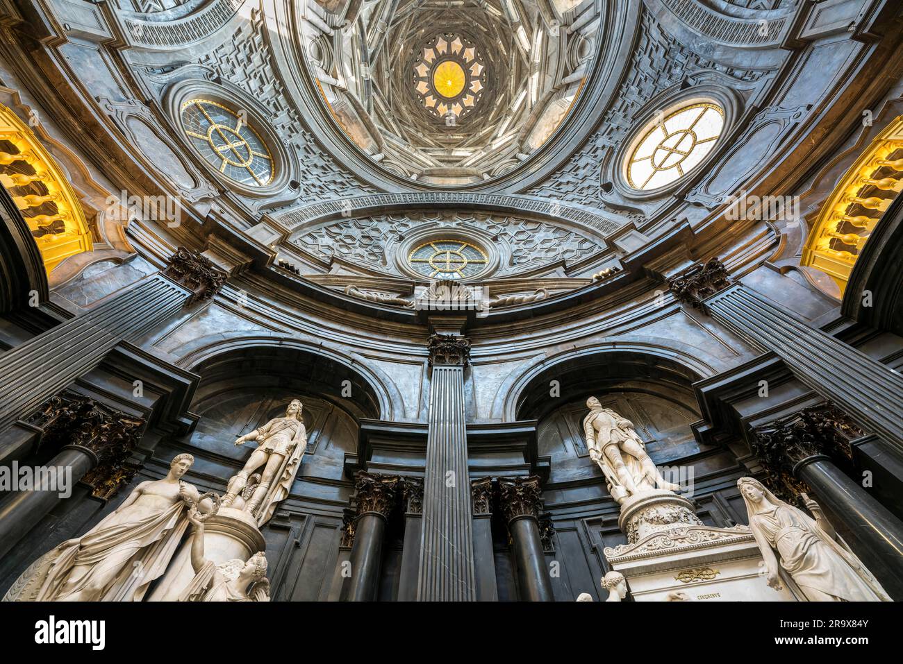 Chapel of the holy shroud dome hi-res stock photography and images - Alamy