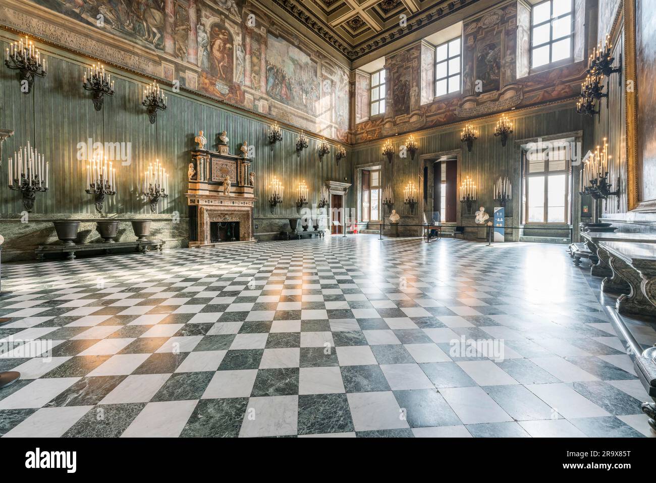 Hall of the Swiss Guard, Salone della Guardia della Svizzera, Palazzo ...