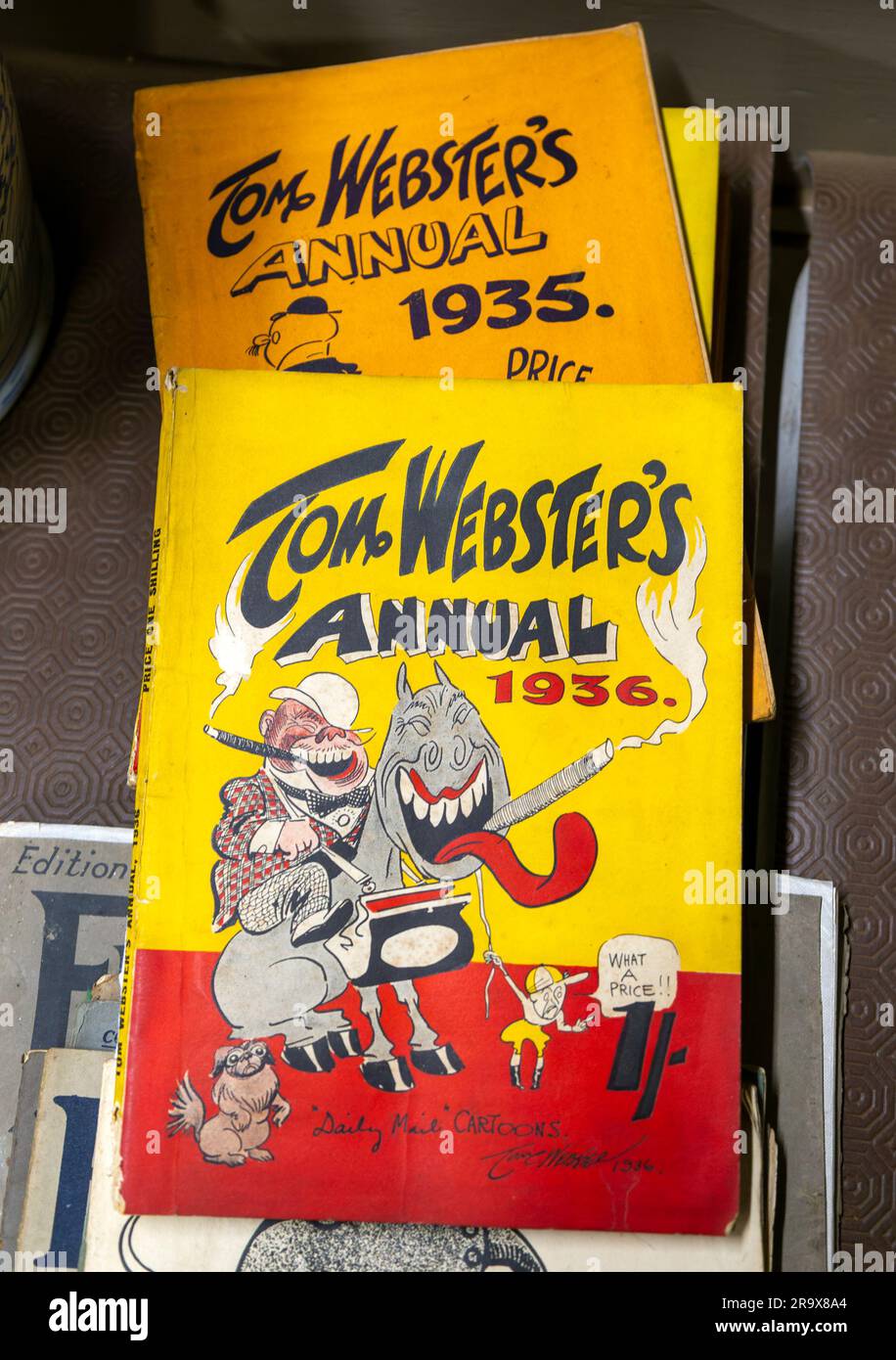 Daily Mail Cartoons Tom Webster's annual books 1935 and 1936, on ...