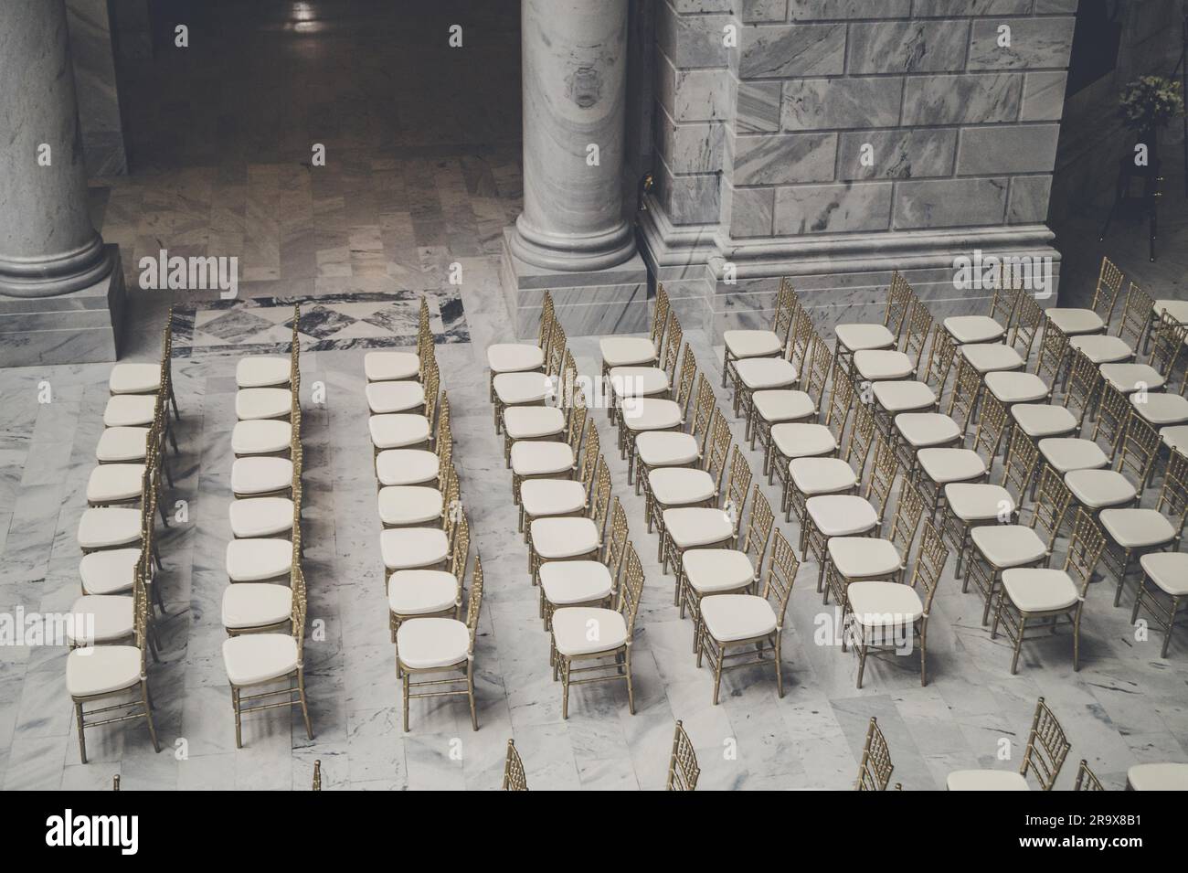 Empty chairs with a view hi-res stock photography and images - Alamy