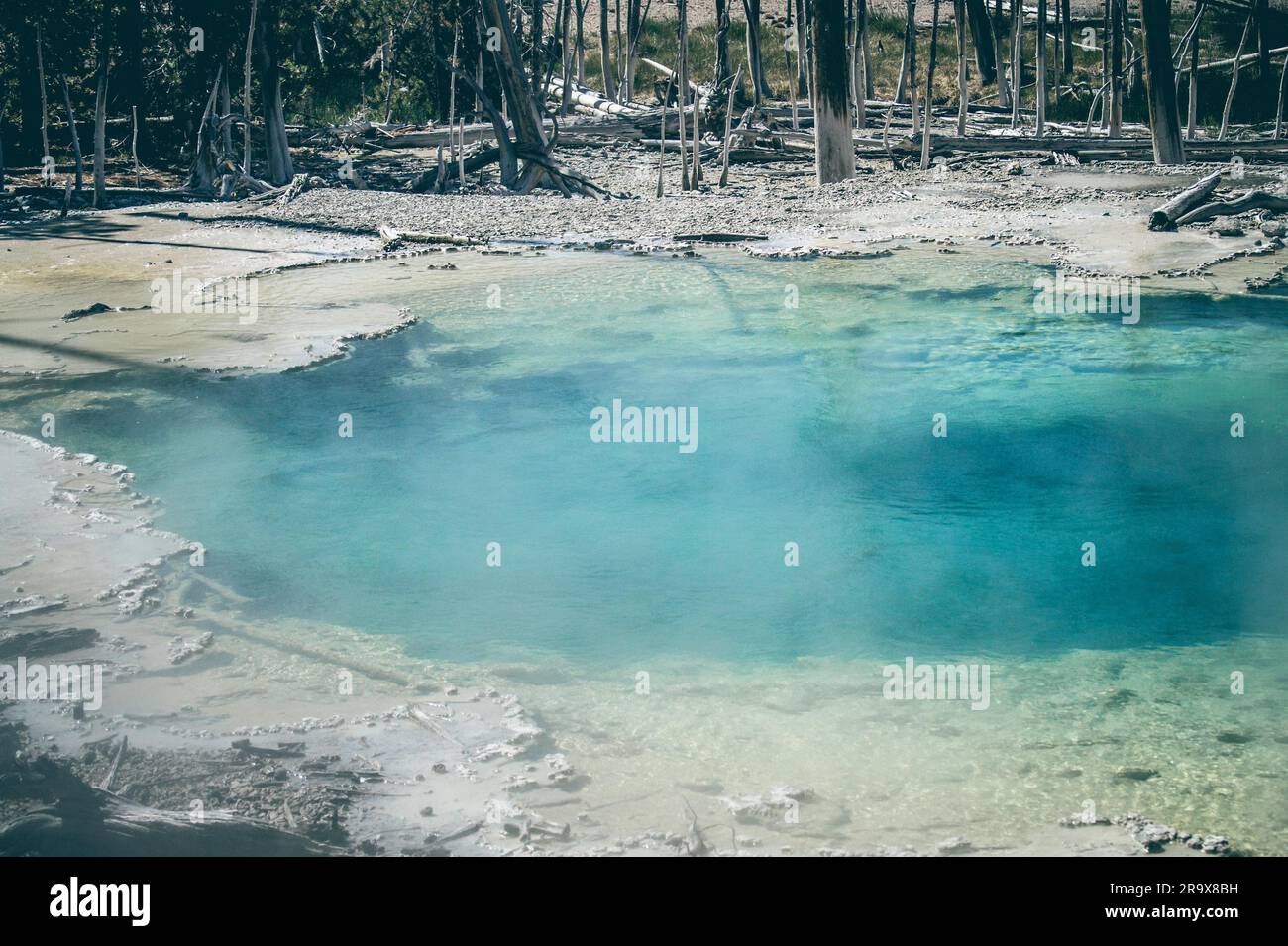 Hot water pond hi-res stock photography and images - Alamy