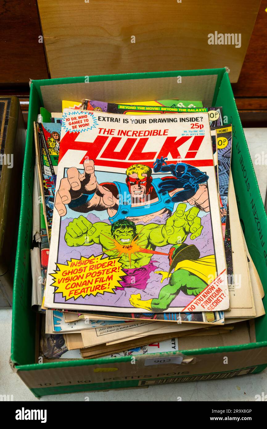 The incredible hulk comic hi-res stock photography and images - Alamy