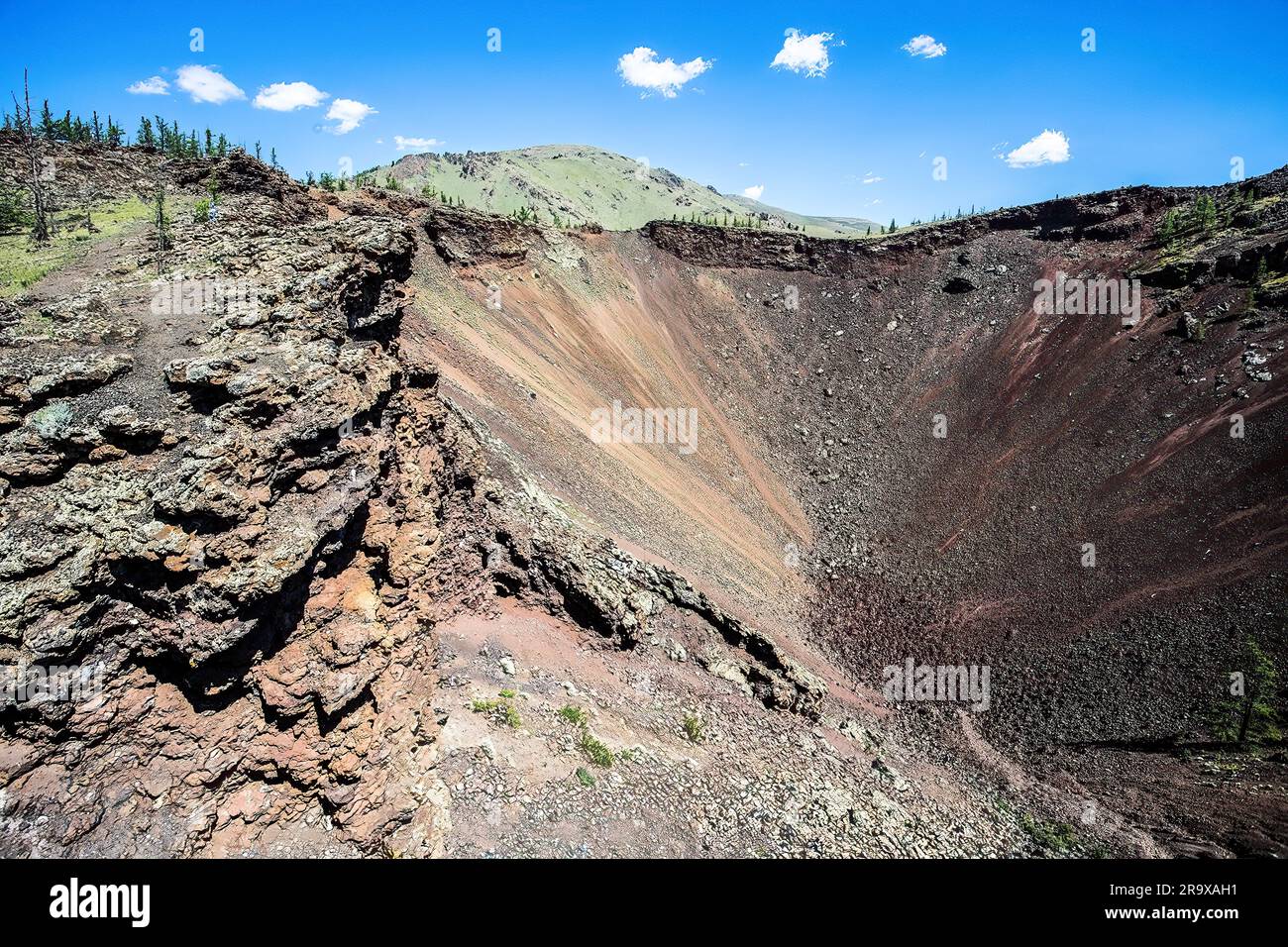 Khorgo volcano hi-res stock photography and images - Alamy