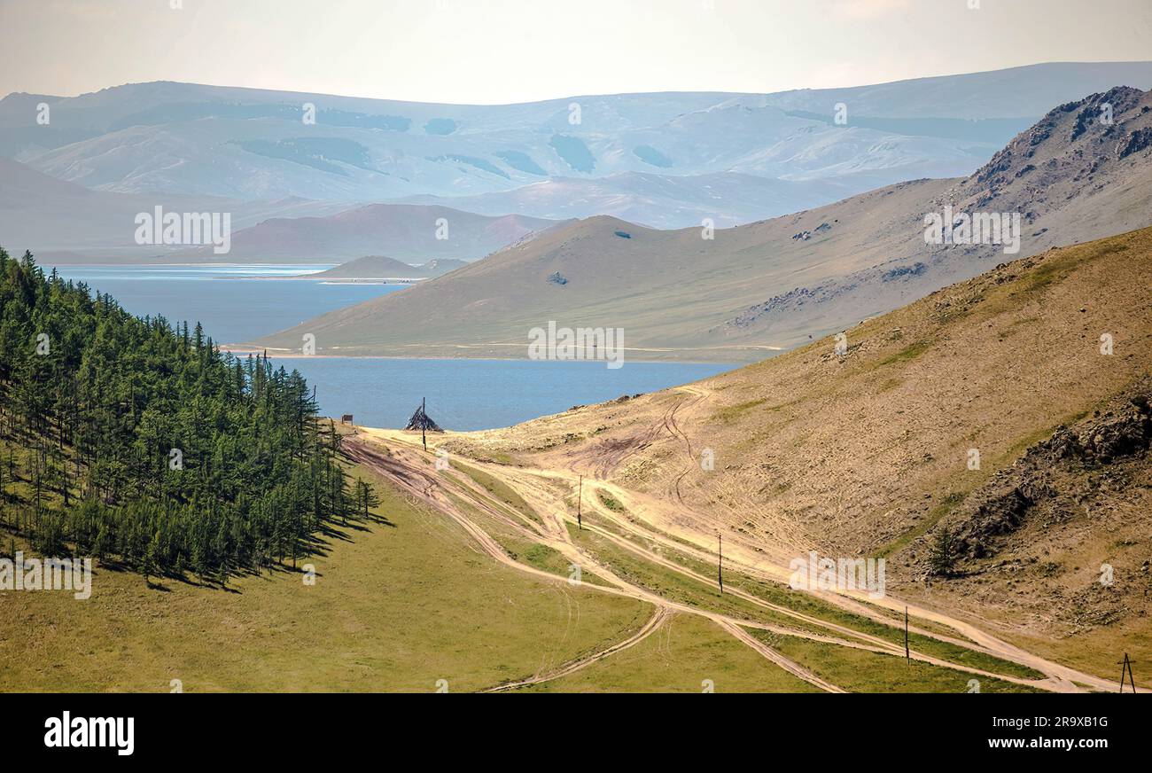 Khorgo volcano hi-res stock photography and images - Alamy