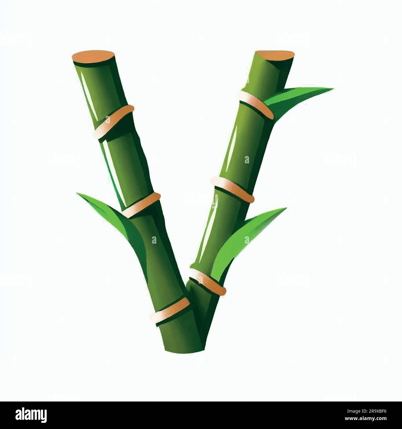 Green v logo Cut Out Stock Images & Pictures - Alamy