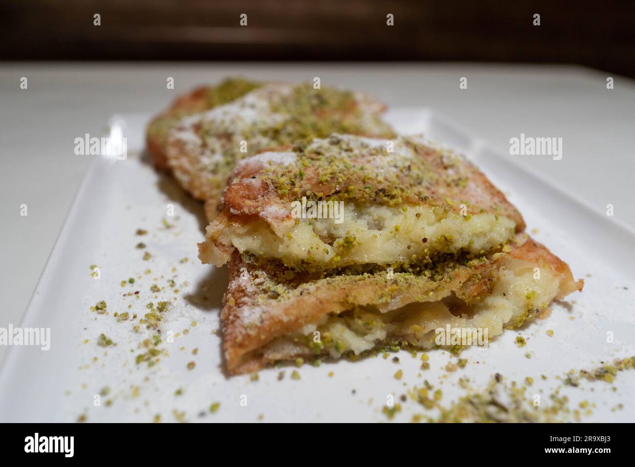 Arabic traditional dessert - a tray with a variety of sweets - creative ...