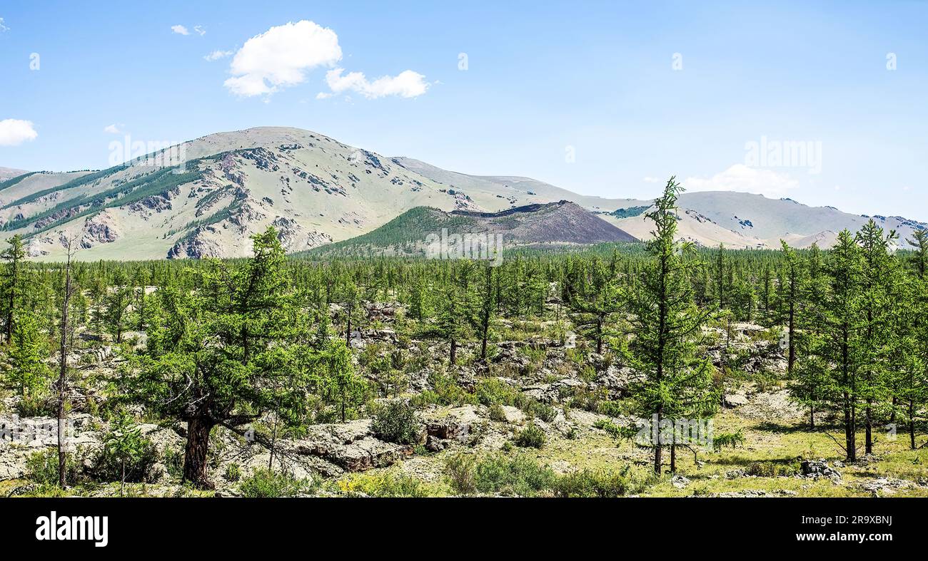 Khorgo volcano hi-res stock photography and images - Alamy