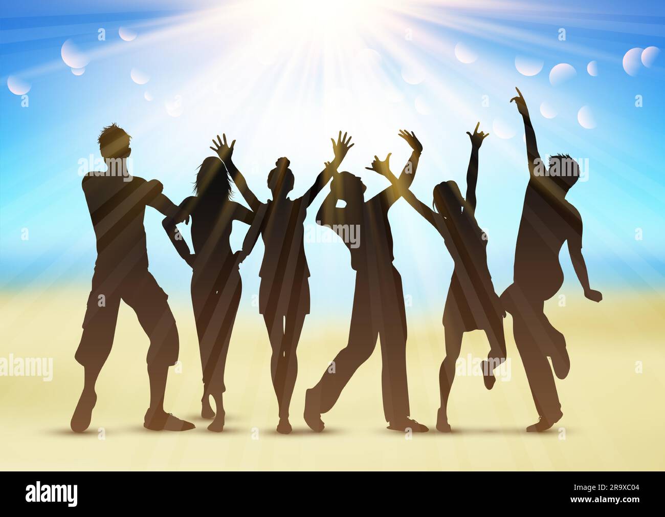 Bokeh people Stock Vector Images - Alamy