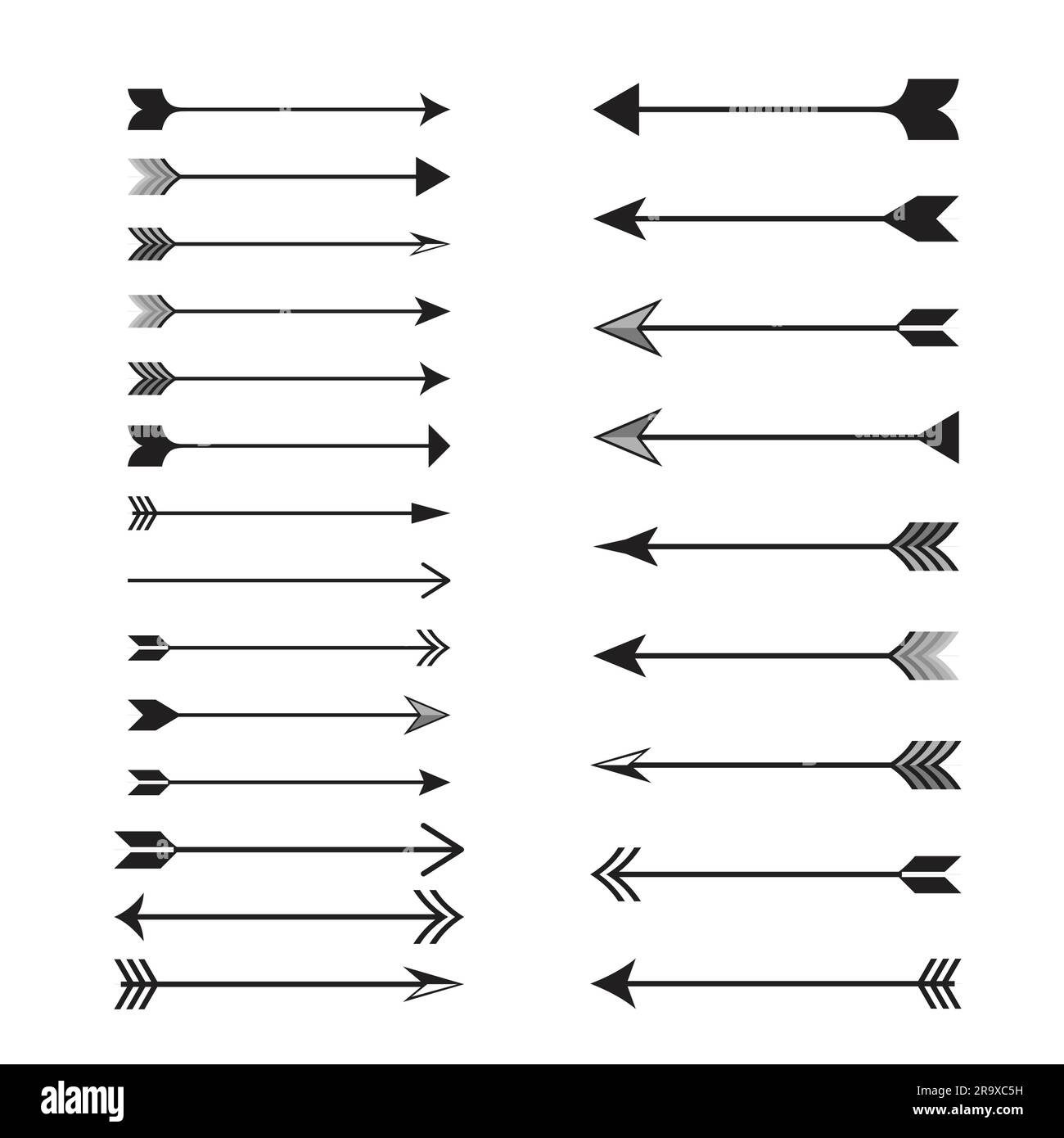 Arrow vector collection. Modern simple arrows. Vector illustration ... Arrow vector collection. Modern simple arrows. Vector illustration ...
