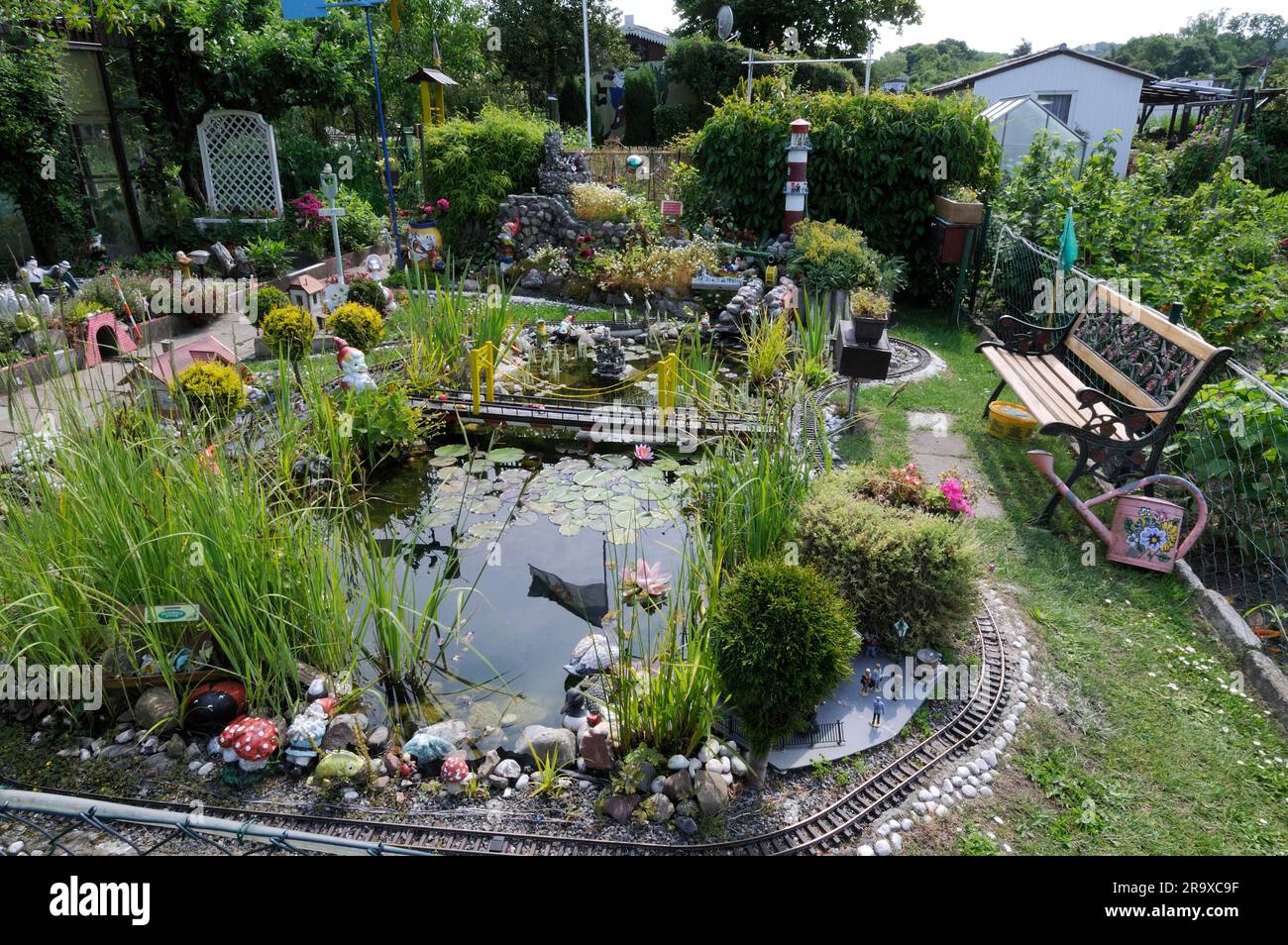 Allotment garden, Germany Stock Photo - Alamy