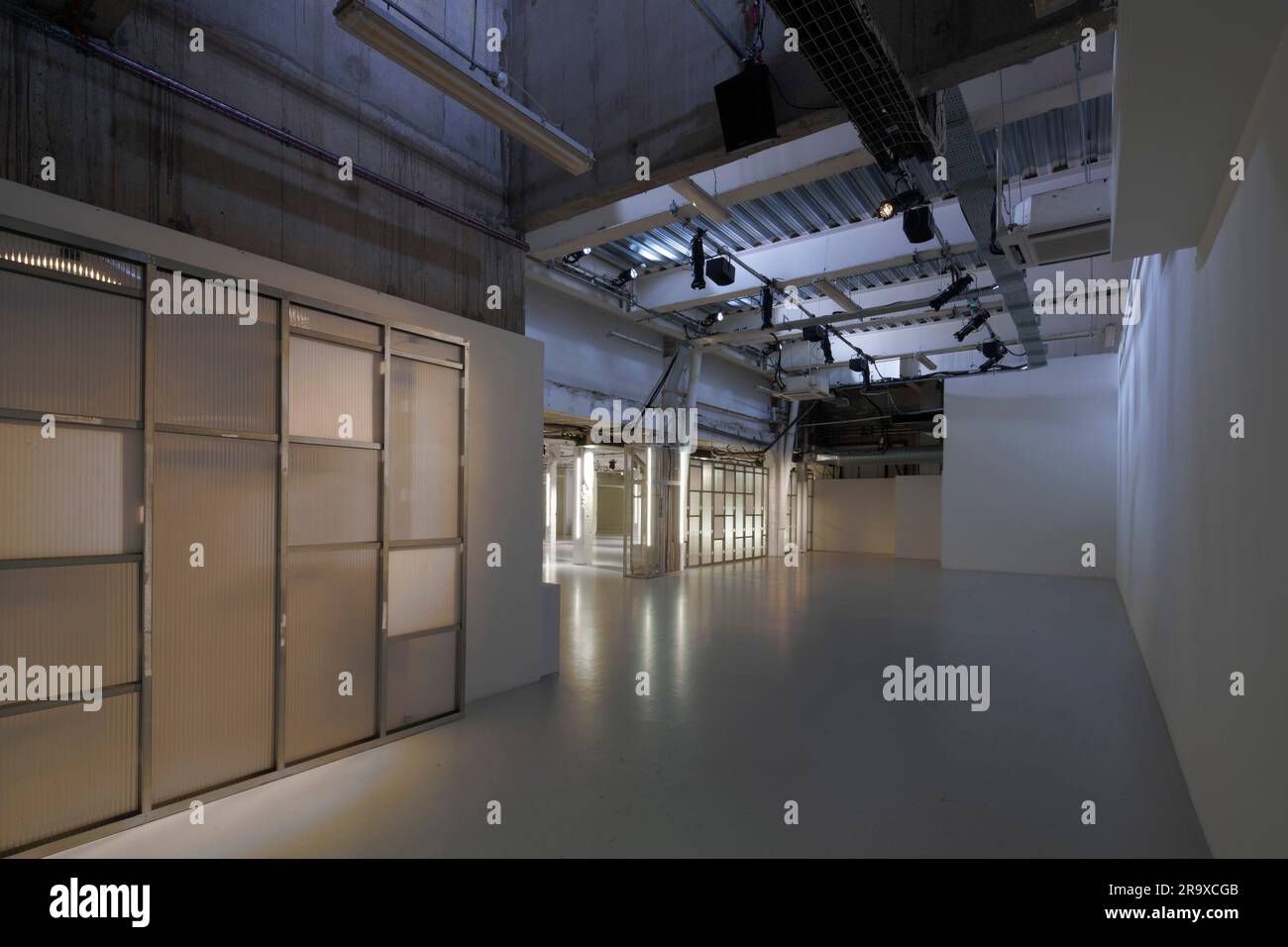 Studio corridor. Victoria House Basement, London, United Kingdom ...