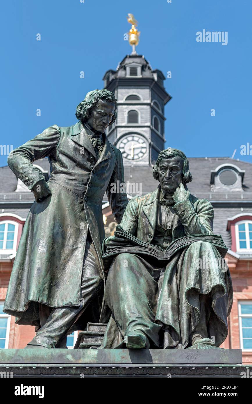 Monument to the Brothers Jakob and Wilhelm Grimm, Brothers Grimm ...