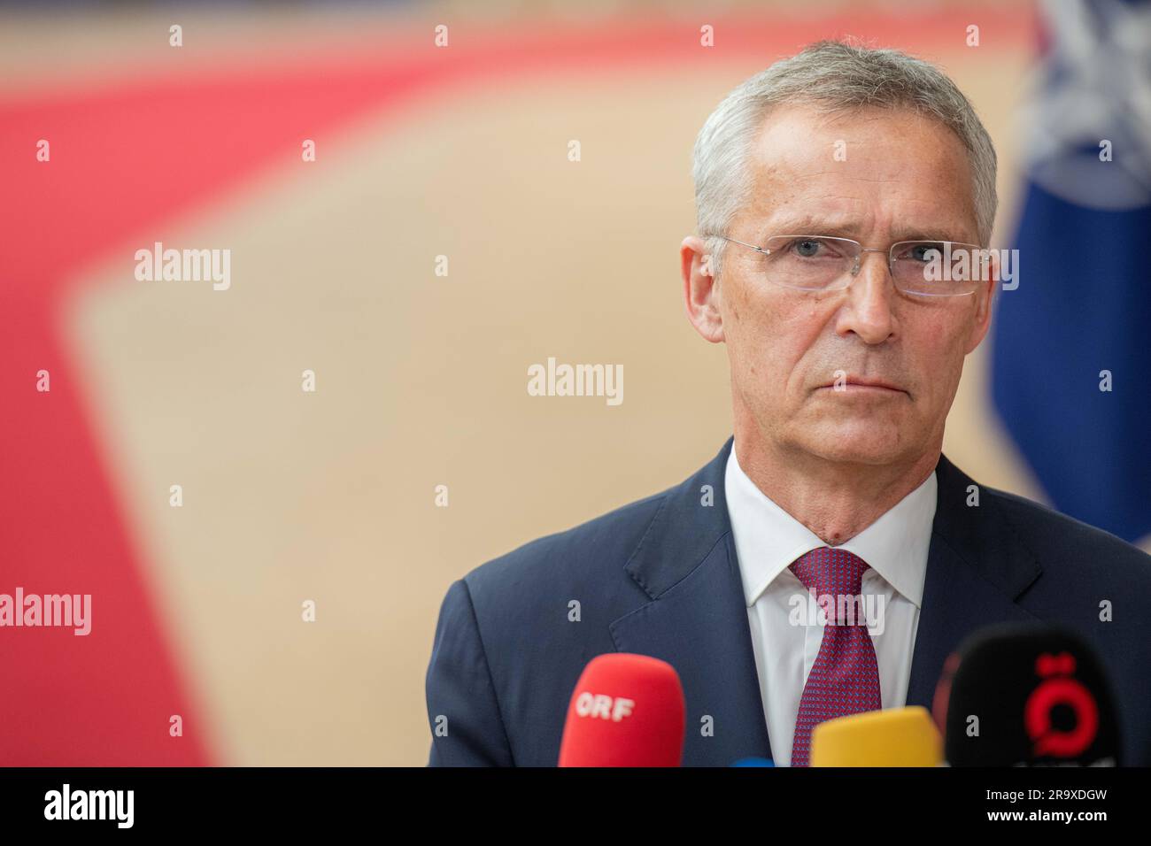 Leaders of member countries of nato hi-res stock photography and images ...